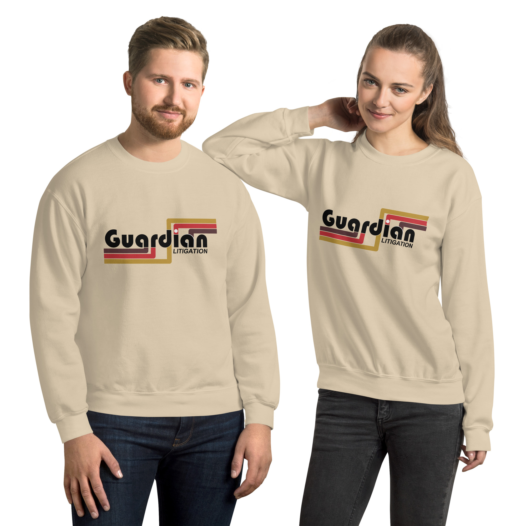 Guardian Retro Crew Sweatshirt - GuardianLit